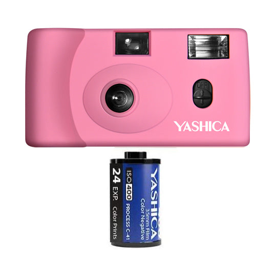 Pink YASHICA MF-1 Snapshot Art Camera – YashicaUSA